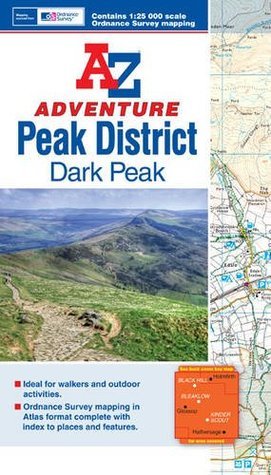 Peak District (Dark Peak) A-Z Adventure Atlas by Geographers' A-Z Map ...