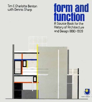Form and function: A source book for the History of architecture and ...