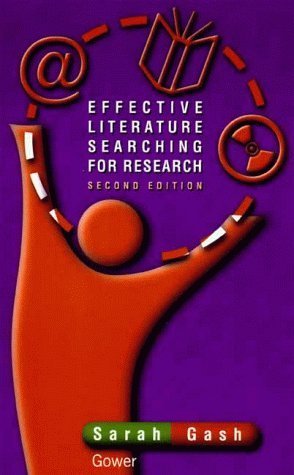 Effective Literature Searching for Research by Sarah Gash | Goodreads