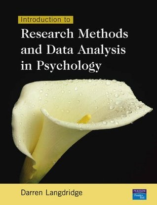 Introduction To Research Methods & Data Analysis In Psychology by ...