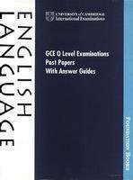 GCE O Level Examination Past Papers with Answer Guides: English ...