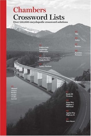 Chambers Crossword Lists by Chambers | Goodreads