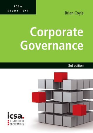 Corporate Governance by Brian Coyle | Goodreads