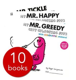 Mr. Men Copy Colouring Book Pack by Roger Hargreaves | Goodreads