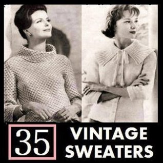 35 Vintage Sweater Knitting Patterns from the 1940's - 1960's by ...