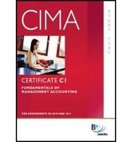 CIMA - C01 Fundamentals of Management Accounting: Study Text by BPP ...