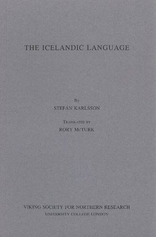 Icelandic Language by Stefán Karlsson | Goodreads