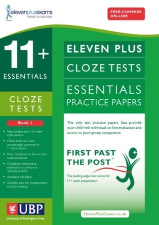 11+ English Essentials Cloze Tests by Eleven Plus Exams | Goodreads