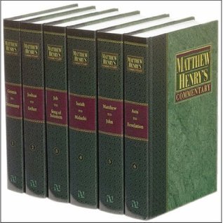 Matthew Henry's Commentary: On the Whole Bible 6 Volume Set by Matthew ...