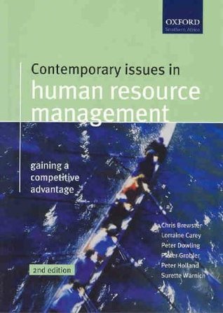 Contemporary Issues in Human Resources Management by Chris Brewster ...