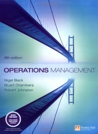 Operations Management: WITH Quantitative Analysis in Operations ...