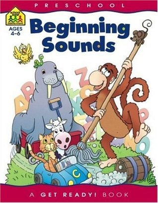 School Zone Beginning Sounds Workbook: 32 Pages, Preschool ...