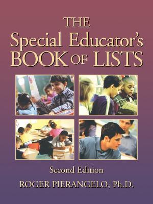The Special Educator's Book of Lists by Roger A. Pierangelo | Goodreads