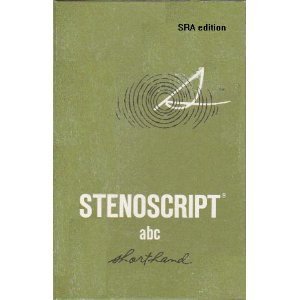 Stenoscript abc shorthand by Catherine M. (editor) Lang | Goodreads