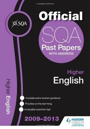 SQA Past Papers Higher English 2013 by SQA | Goodreads