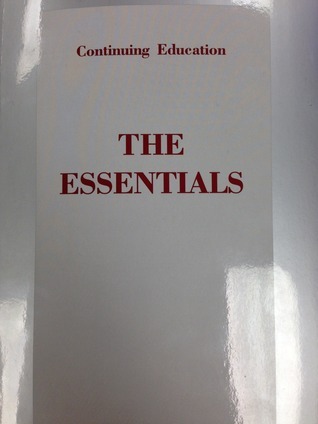 Continuing Education: The Essentials by Greg Marsello | Goodreads