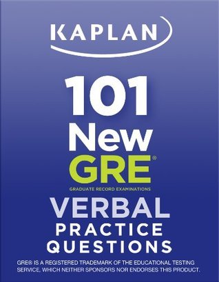 Kaplan 101 New GRE Verbal Practice Questions by Kaplan Test Prep ...
