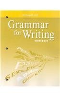 Grammar for Writing Grade 6 by McDougal Littell | Goodreads