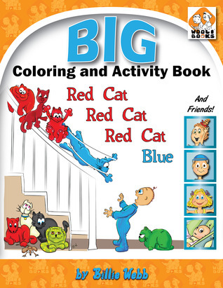 Red Cat, Red Cat, Red Cat, Blue and Friends Big Coloring and Activity ...