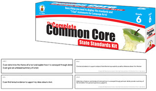 Complete Common Core State Standards Kit for Language Arts, Grade 6 by ...