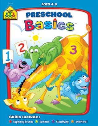 School Zone Preschool Basics Workbook: 32 Pages, Preschool ...