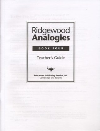 Ridgewood Analogies Bk 4 Key (Grd 7) by Educators Publishing Service ...