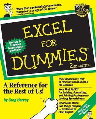 Excel for Dummies by Greg Harvey | Goodreads