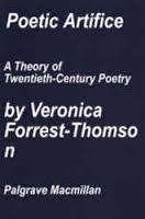 Poetic Artifice: A Theory of Twentieth Century Poetry by Veronica ...
