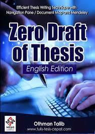 Zero Draft of Thesis (English Edition) by Othman Talib | Goodreads