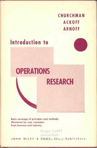 Introduction to Operations Research by C. West Churchman | Goodreads