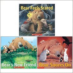 Bear 3 Book Collection: Bear Feels Scared, Bear Snores On, Bear's New ...