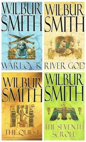Wilbur Smith Egyptian Series Quartet: River God / The Seventh Scroll / Warlock / The Quest by ...