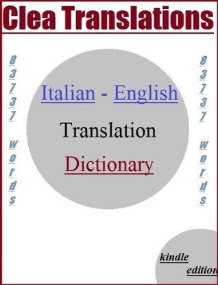 Italian To English Dictionary (Italian Edition) by Clea Translations ...