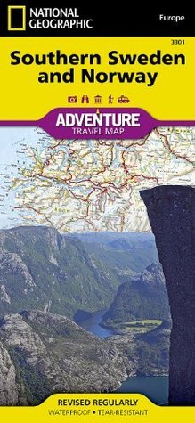 Southern Sweden and Norway Map by National Geographic Society | Goodreads