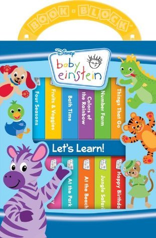 Baby Einstein: Let's Learn: 12 Board Book Block Set by Publications ...