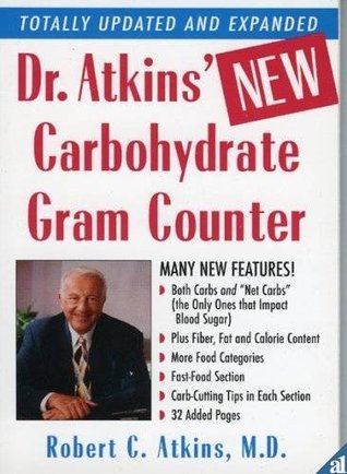 Dr. Atkins Carb Gram Counter Chart by Robert C. Atkins | Goodreads