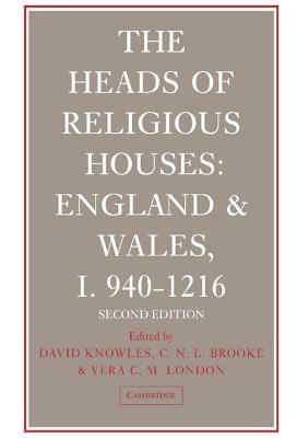 The Heads of Religious Houses by David Knowles | Goodreads