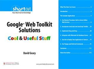 Google Web Toolkit Solutions (Digital Short Cut): Cool & Useful Stuff ...