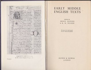 Early Middle English Texts by Bruce Dickins | Goodreads