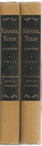 Sironia, Texas in Two Volumes Volume One and Two ( 1, 2 ) Two Volume Complete Set by Madison ...