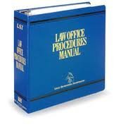 Law Office Procedures Manual - LSI by The Rutter Group | Goodreads