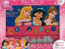 Disney Princess: Deluxe Music Set: 3 Play-a-Song Books and Xylo by ...