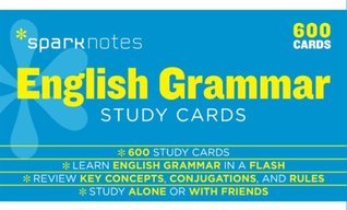 English Grammar Study Cards (SparkNotes Study Cards) by SparkNotes ...