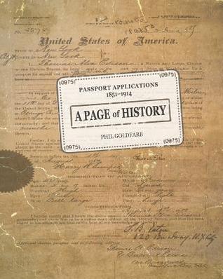 A Page of History by Phil Goldfarb | Goodreads