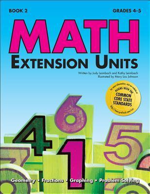 Math Extension Units (Math Extension Units, 2) by Judy Leimbach | Goodreads