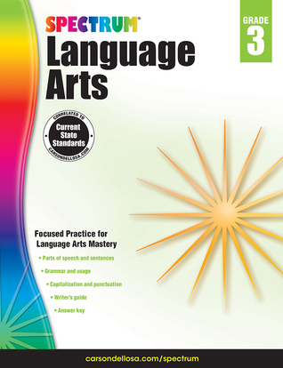 Spectrum Language Arts Grade 3, Grammar Workbook, Writing Practice ...