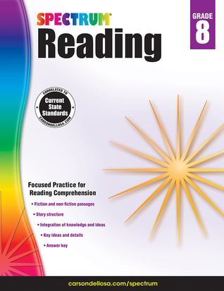Spectrum Reading Comprehension Grade 8, Ages 13 to 14, 8th Grade ...