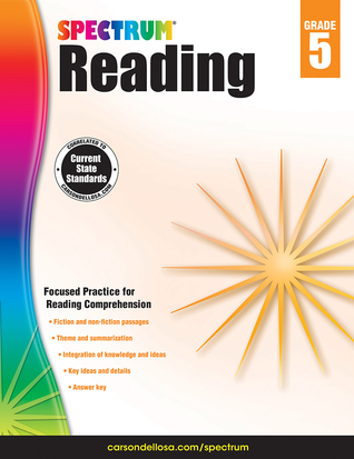 Spectrum Reading Comprehension Grade 5 Workbooks, Ages 10 to 11, 5th ...