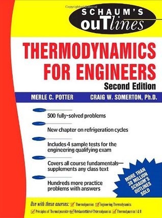 Schaum's Outline of Thermodynamics for Engineers, 2nd edition by Merle ...