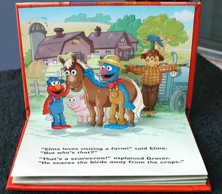 Sesame Street Pop-up Book - Elmo Visits a Farm by Lee Howard | Goodreads